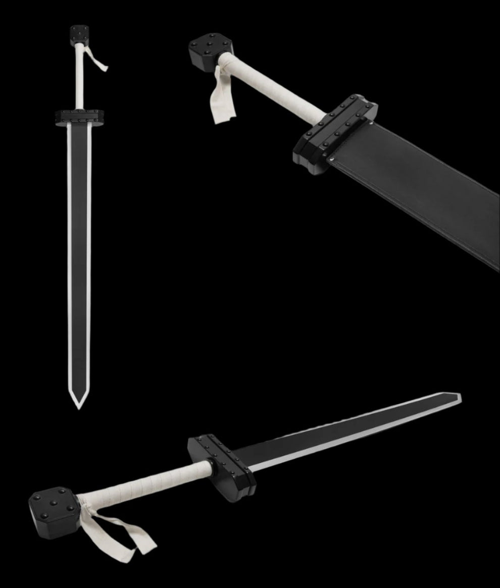 Guts Black and White Dragon Slayer Sword | Berserk (Metal) – Sword Slice