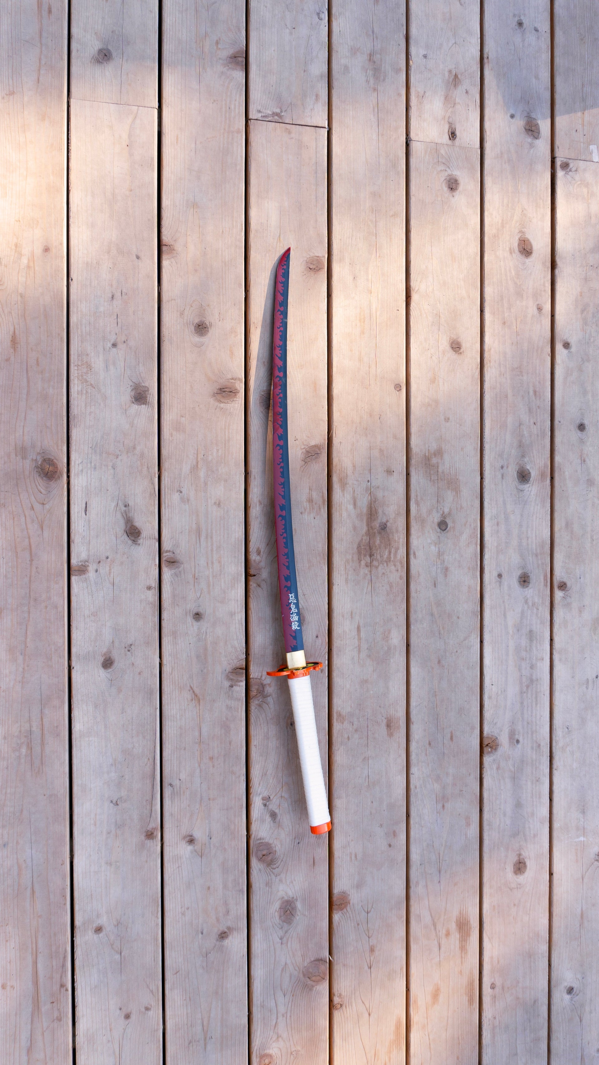 Battle Ready Kyojuro Rengoku Nichirin Katana | Demon Slayer (Sharp ...
