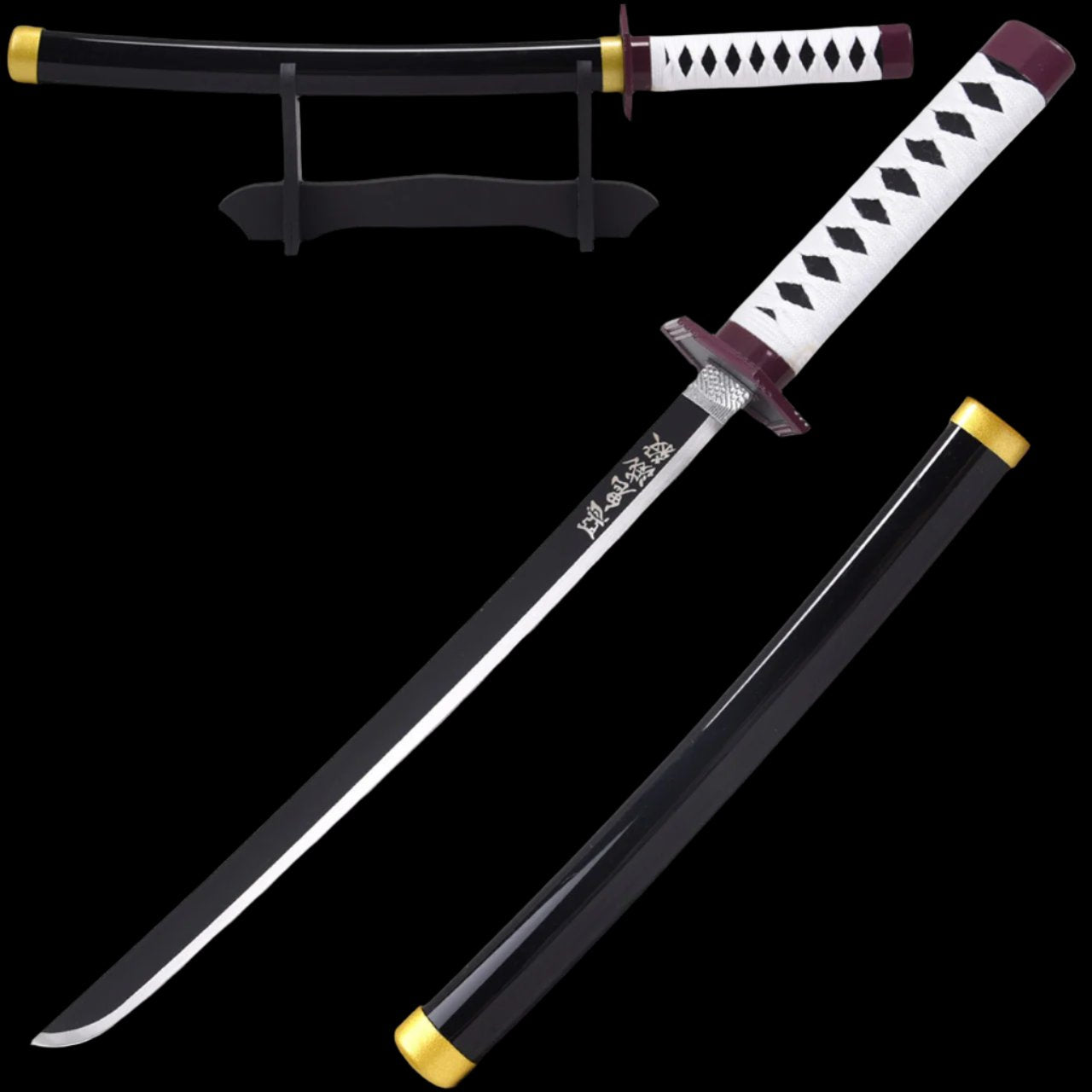 Giyu Tomioka Mini Katana | Demon Slayer (Metal) – Sword Slice