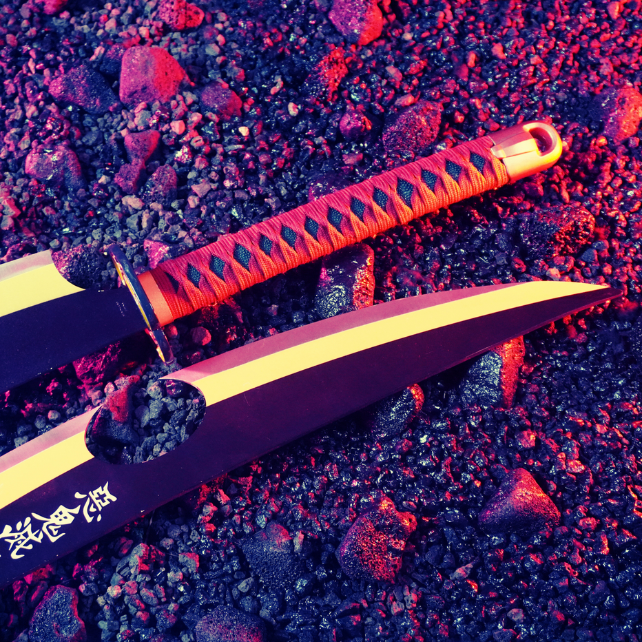 Tengen Uzui's Dual Blades | Demon Slayer (Metal) – Sword Slice